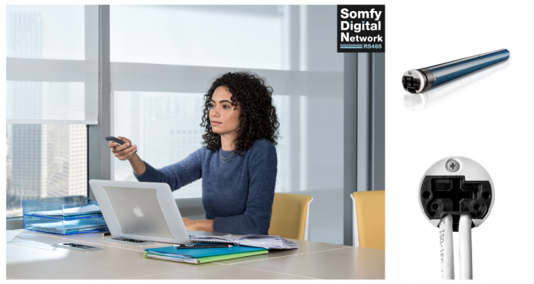 Somfy adds Sonesse 40 RS485 to digital motor range | Window Furnishings ...